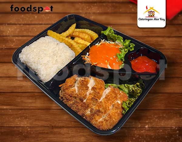 Paket Bento Chicken Katsu dari Cateringan Mas Kuy - foodspot