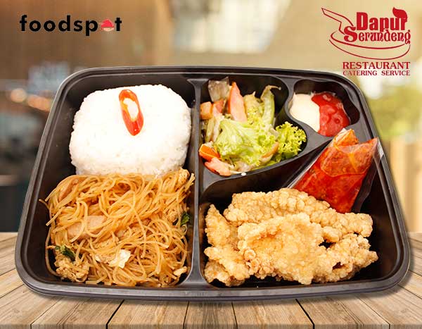 Paket Nasi Ikan Fillet Saus Rica Rica Dari Dapur Serundeng Foodspot